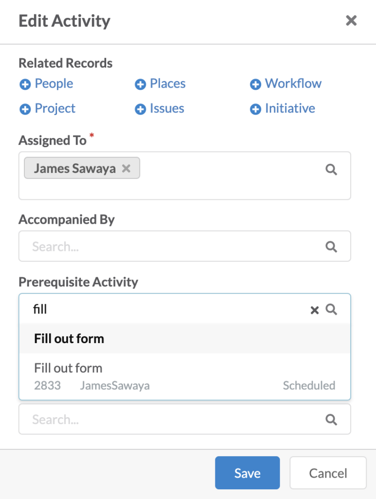 Linked Activities | Marketware.com